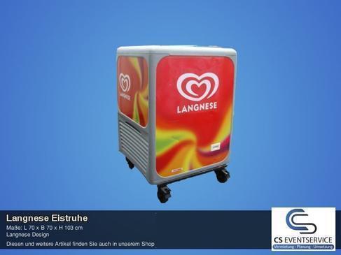 Langnese Eistruhe Eis Truhe Gefriertruhe, Kühlschränke & Vitrinen ...