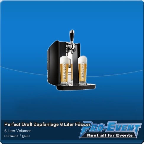 Perfect Draft Zapfanlage 6 Liter Fässer, Zapfanlagen - 9347468289 ...