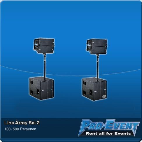 Line Array Set 2, Lautsprecher & Musikanlagen - 6714505054 mieten ...