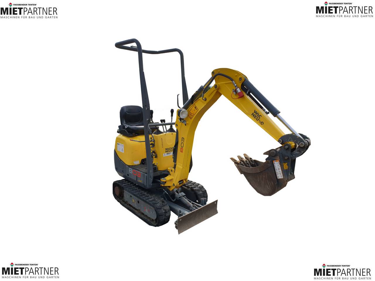 Minibagger 1,1 to, Minibagger - 8055462627 mieten | Erento.ch