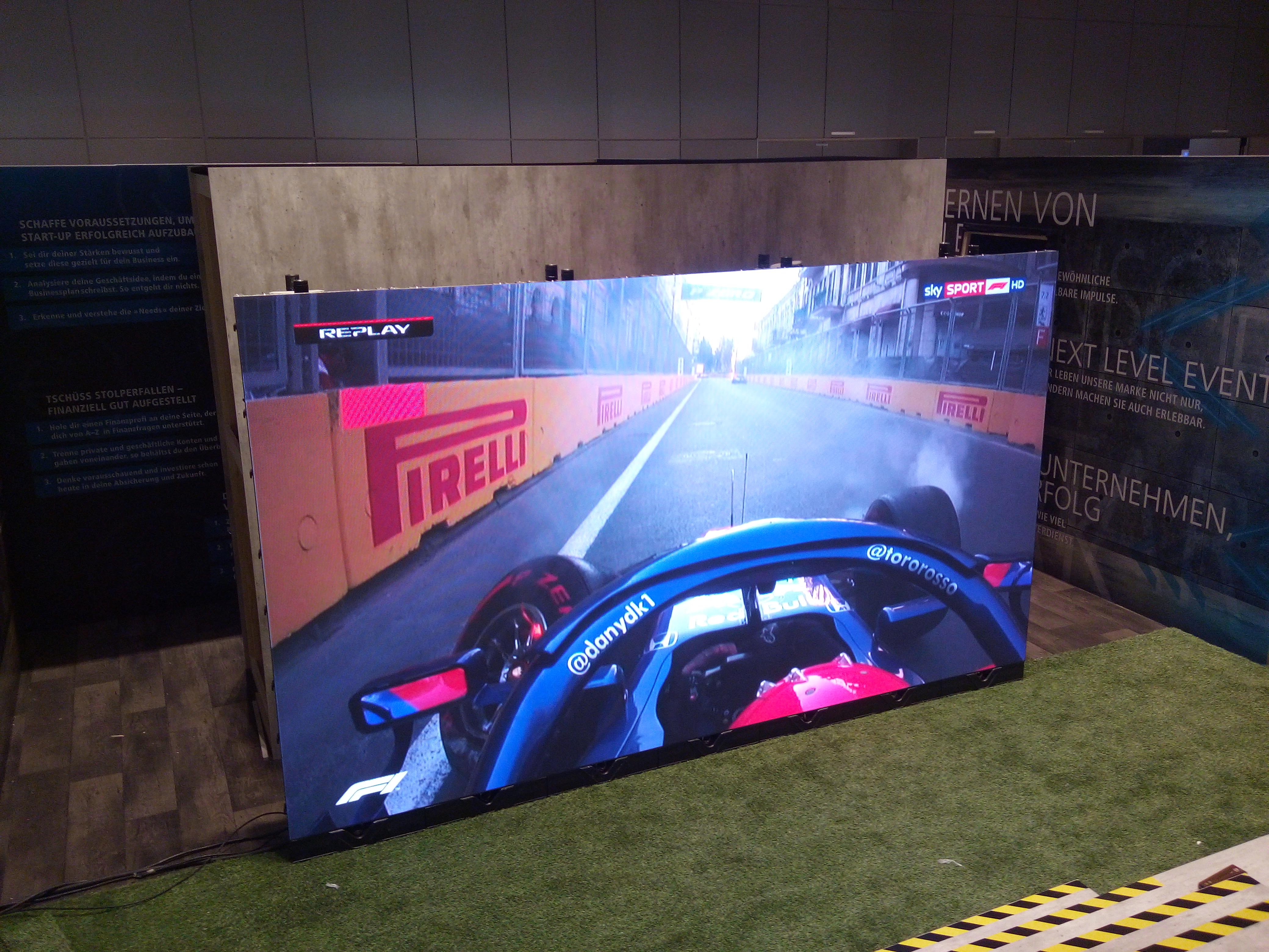 Luxo INDOOR LED Wand Videowand Messe Angebot, LED & Großbildwände ...