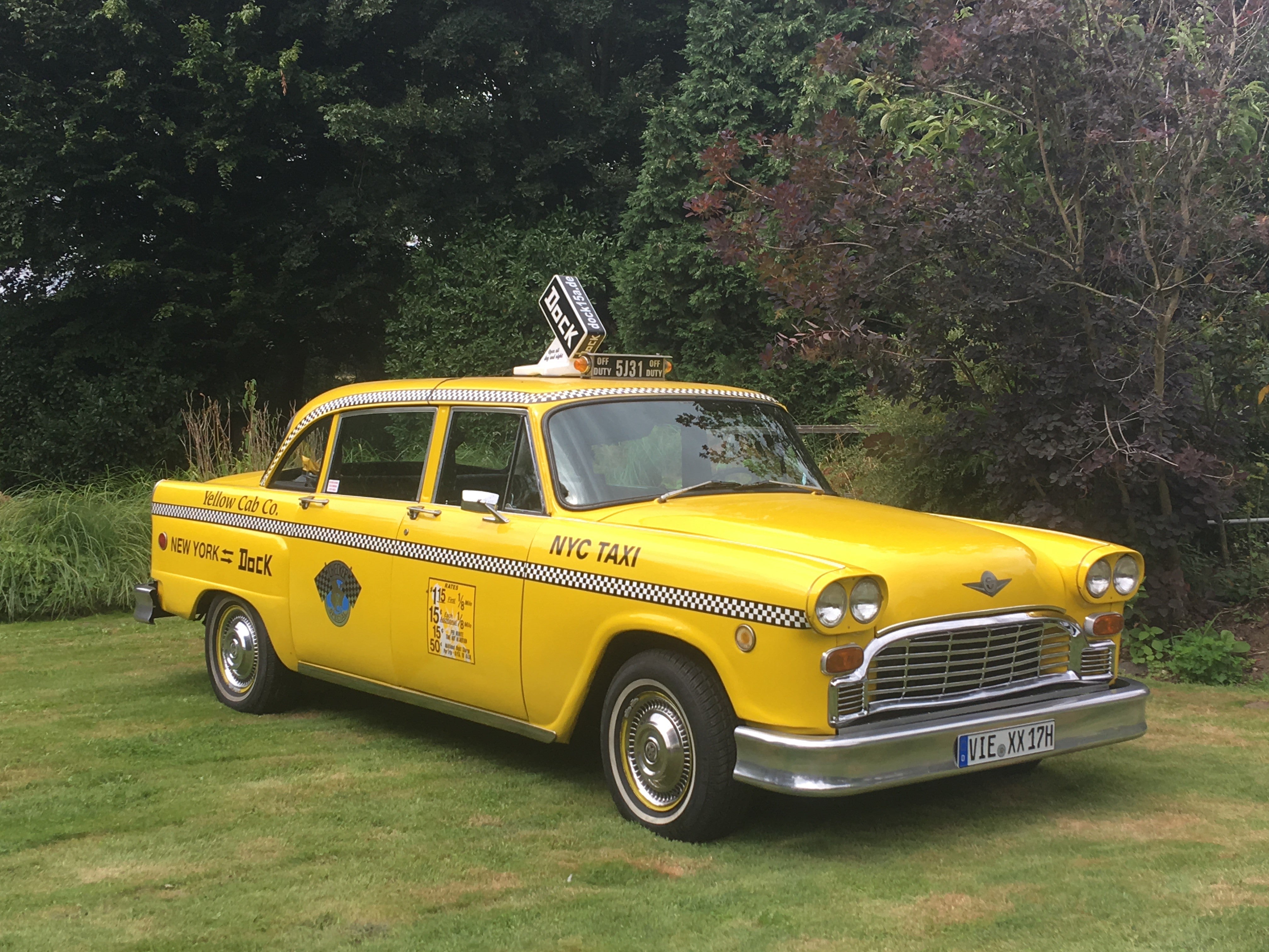 original Yellow Cab New York Taxi Checker Cab Checker Taxi, US-Cars ...
