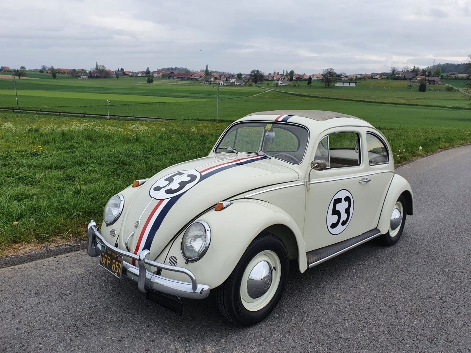 Oldtimer VW Käfer Herbie - www.mietedeinenoldtimer.de