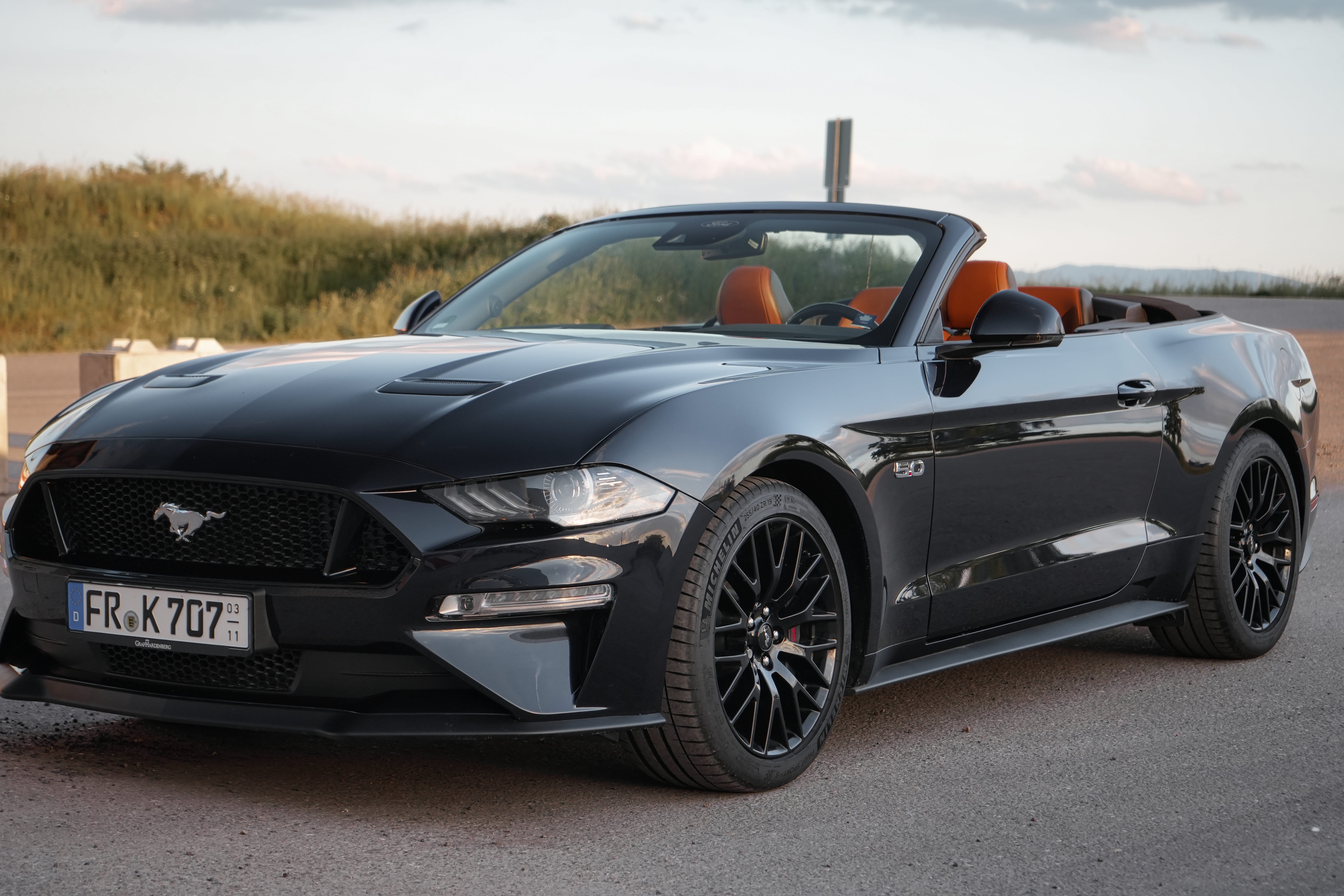 Spannende Mustang Gt Cabrio Ebenbild